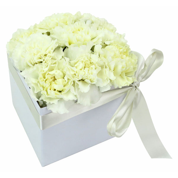 White Little Flower Box